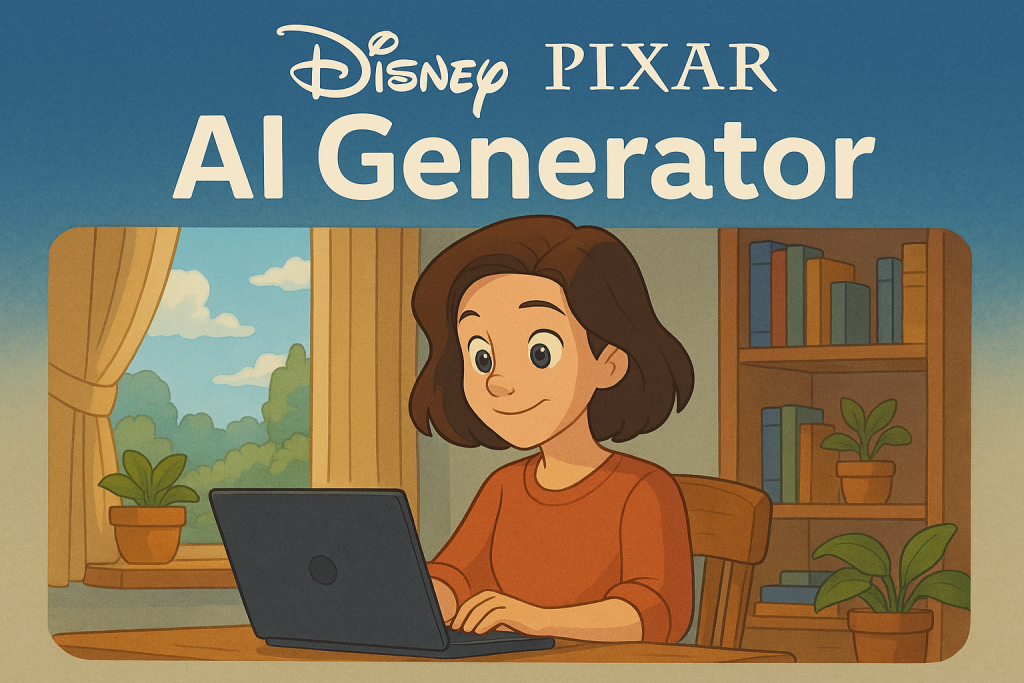 Disney Pixar AI Generator | 100% Free To Use